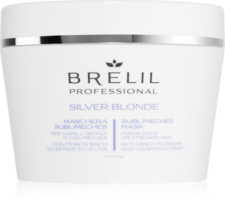 Brelil Professional Silver Blonde Sublimeches Mask hydrating mask ...