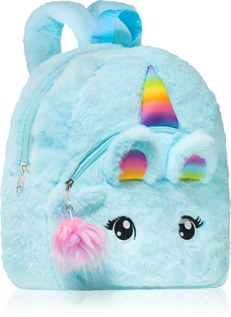 BrushArt KIDS Fluffy unicorn backpack Large children’s rucksack ...