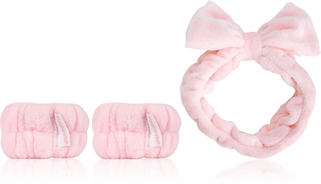 Brushworks Spa Headband & Wrist Wash Band Set set (for the face ...