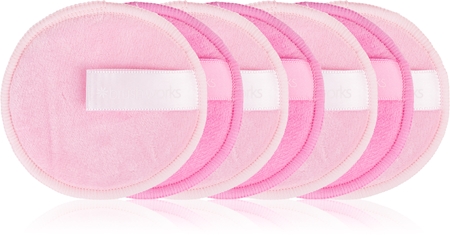 Brushworks Reusable Microfibre Cleansing Pads washable microfibre ...
