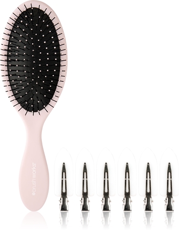 Brushworks Luxury Pink Hair Styling Set set (for hair) | notino.ie