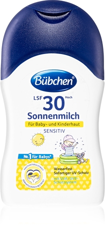 Bübchen Sensitive SPF 30 naptej gyermekeknek SPF 30 | notino.hu