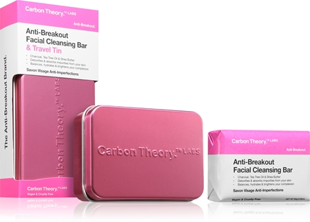 Carbon Theory Anti-Breakout Facial Cleansing Bar почистващ сапун за ...