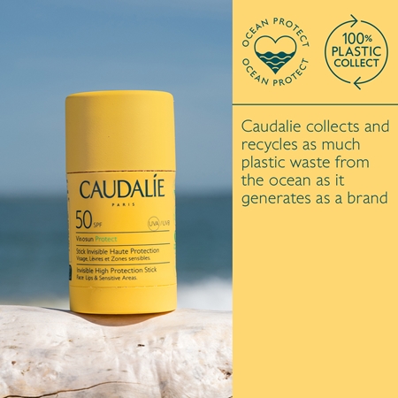 Caudalie Vinosun Protetor solar para cuidado da pele para rosto e zonas ...