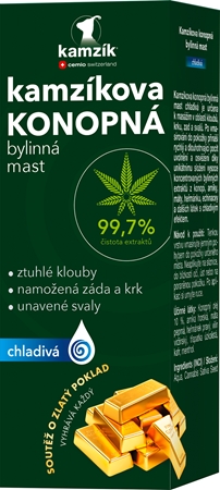 Cemio Kamzík cooling hemp ointment cannabis ointment with cooling ...