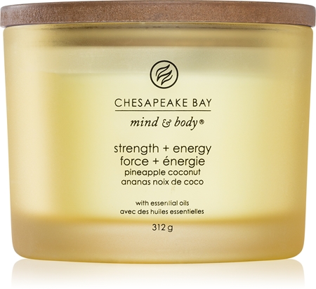 Chesapeake Bay Candle Mind & Body Strength & Energy scented candle I ...