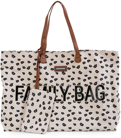 Childhome Family Bag Canvas Leopard travel bag | notino.co.uk