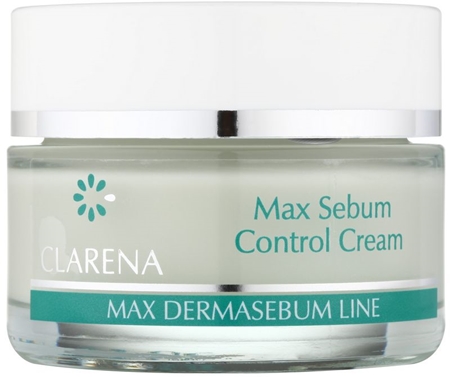 Clarena Max Dermasebum Line Max crème normalisante pour peaux grasses ...