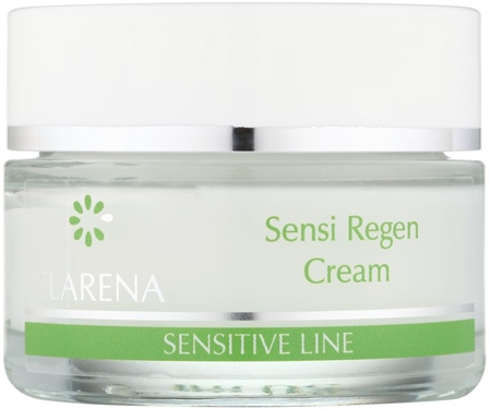 Clarena Sensitive Line Sensi regenerierende Nachtcreme für empfindliche ...