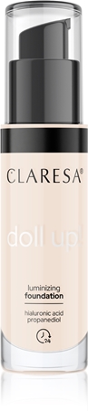 Claresa Doll Up! brightening foundation for a natural look | notino.co.uk