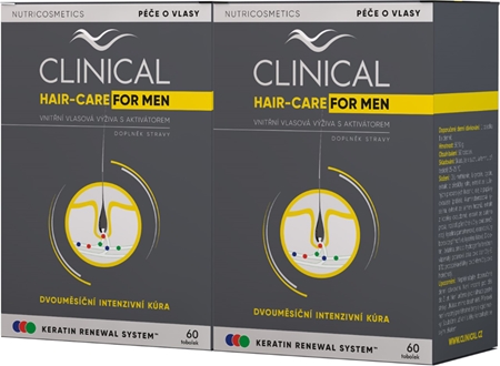 Clinical Hair-Care For men comprimés (pour cheveux) pour homme | notino.fr