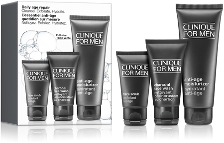 Clinique For Men™ Daily Age Repair gift set with anti-ageing effect for ...