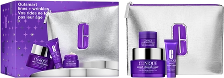 Clinique Holiday Outsmart Lines + Wrinkle set navideño de regalo ...