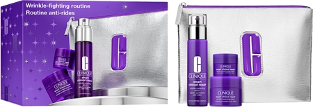 Clinique Holiday Wrinkle Fighting Routine Christmas gift set with anti ...