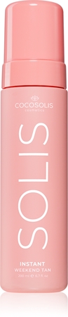 COCOSOLIS SOLIS Instant Weekend Tan mousse auto-bronzante pour un ...