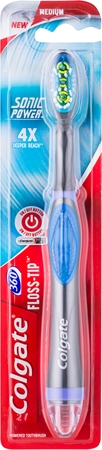 Colgate 360° Surround Vibrating Toothbrush With Battery Medium | notino.dk