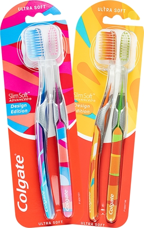 Colgate Slim Soft Advanced toothbrush ultra soft | notino.co.uk