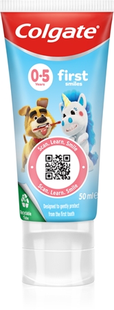 Colgate First Smiles 0-5 toothpaste for children | notino.co.uk