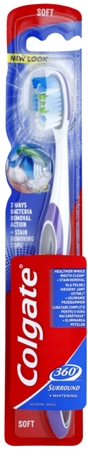 Colgate 360° Surround + Whitening Toothbrush Soft | notino.co.uk