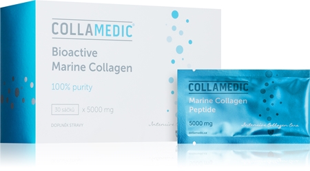 Collamedic Collagen powder 5000 mg kolagen morski na piękne włosy ...