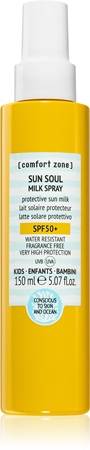Comfort Zone Sun Soul Kids spray-on sunscreen lotion for children ...