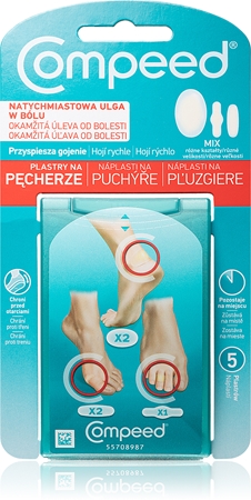 COMPEED Blister patches mix rozmiarów | notino.pl