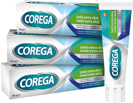 Corega Fresh Extra Strong denture adhesive | notino.co.uk