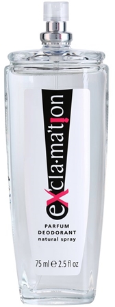 Exclamation ex'cla-ma'tion perfume deodorant for women | notino.ie