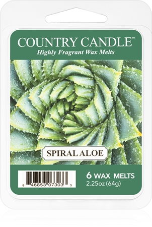 Country Candle Spiral Aloe vosk do aromalampy | notino.cz