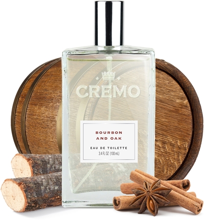 Cremo Spray Cologne Bourbon & Oak eau de toilette for men | notino.co.uk