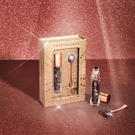 Crystallove Golden Amethyst 3D Eye Set komplekt silmade piirkonnale | notino.ee