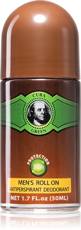 Cuba Green Roll-On Deodorant for Men | notino.ie