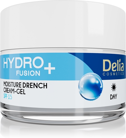 Delia Cosmetics Hydro Fusion + kevyt kosteusvoide | notino.fi