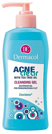 Dermacol Acneclear Make-up Remover Gel voor Problematische Huid, Acne ...