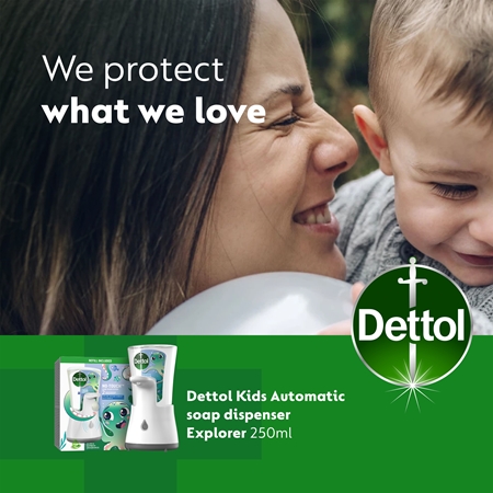 Dettol Kids No Touch touch free soap dispenser notino.ie