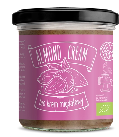 Diet-Food Krem z migdałów BIO | notino.pl