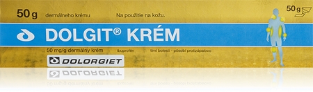 Dolgit Dolgit 50mg/g dermálny krém proti bolesti, zápalu, opuchu ...