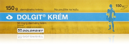 Dolgit Dolgit 50mg/g dermálny krém proti bolesti, zápalu, opuchu ...