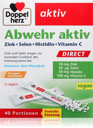 Doppelherz Aktiv Abwehr aktiv Sackerl zur Unterstützung des ...