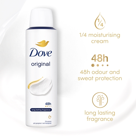Dove Original deodorant spray | notino.co.uk