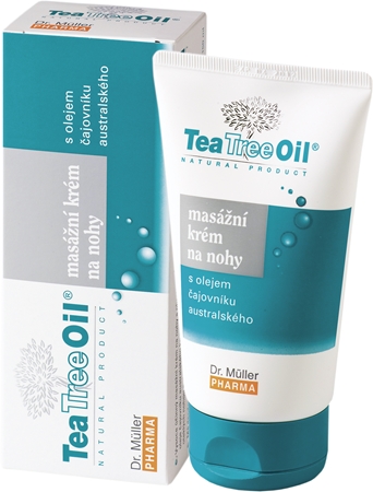 Dr. Müller Tea Tree Oil Cream crème de massage pieds | notino.fr