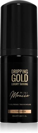 Dripping Gold Luxury Tanning Mini Mousse self-tanning mousse for the ...