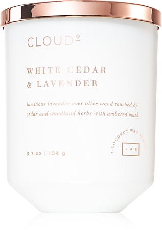 DW Home Cloud White Cedar & Lavender candela profumata | notino.it