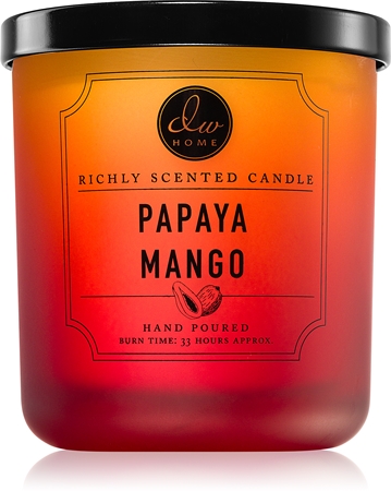 DW Home Signature Papaya Mango scented candle | notino.ie