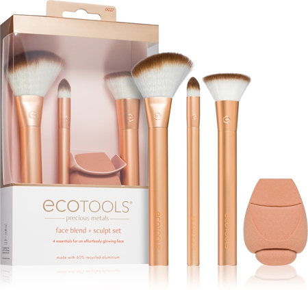 EcoTools Precious Metals Penselen Set (voor een Stralende Huid ) | notino.nl