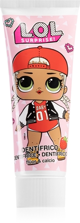 L.O.L. Surprise Toothpaste Zahnpasta für Kinder mit Erdbeergeschmack ...