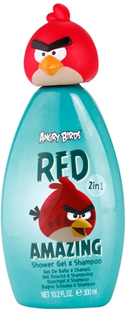 EP Line Angry Birds Red Amazing Shower Gel And Shampoo 2 In 1 | notino ...