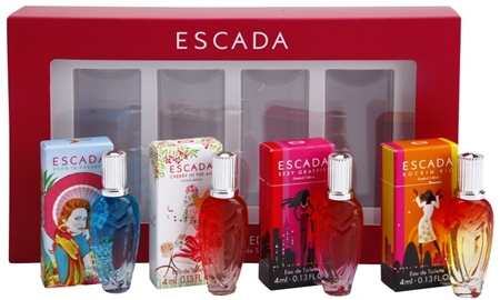 Escada Miniature Collection Gift Set II. Born In Paradise + Cherry In ...