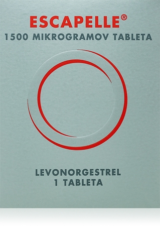 Escapelle Escapelle 1,5 mg tableta nouzové antikoncepce | notino.cz
