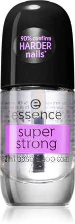 essence Super Strong base and top coat nail polish | notino.co.uk